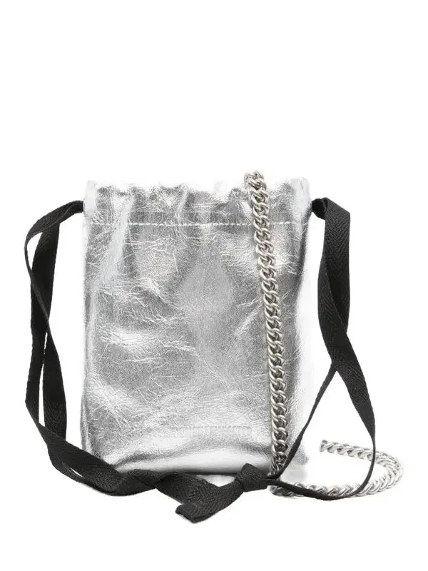 ANN DEMEULEMEESTER Gael Soft Small Handbag - Metallic