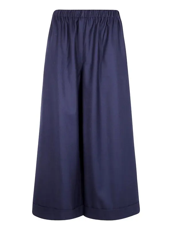 DANIELA GREGIS Wide Leg Trousers - Blue