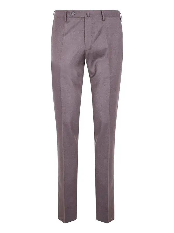 Incotex Chino Slim Fit Trousers - Brown