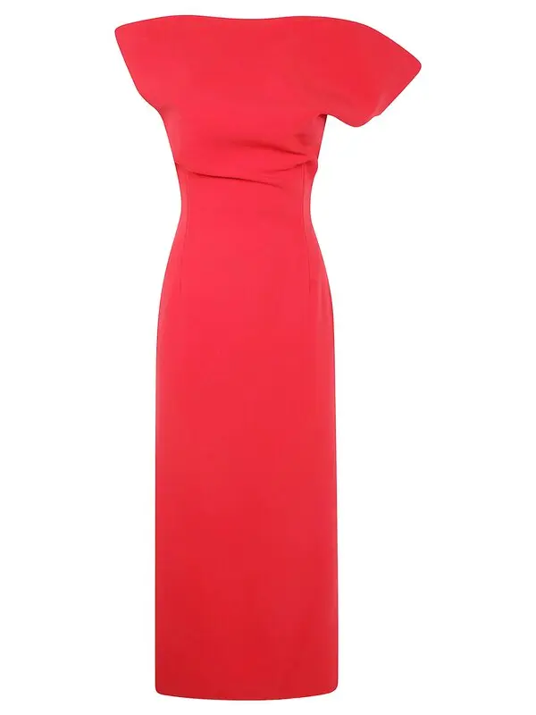 Magda Butrym Sukienka Midi Dress - Red