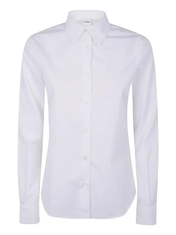 Aspesi Mod.5422 Icons Cotton Shirt - White