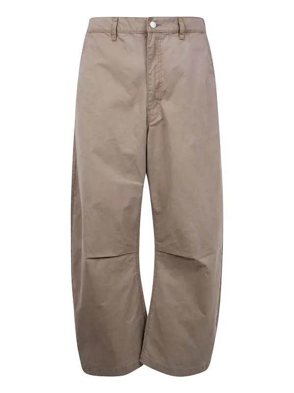 Comme Des Garçons Barrel Trousers - Beige