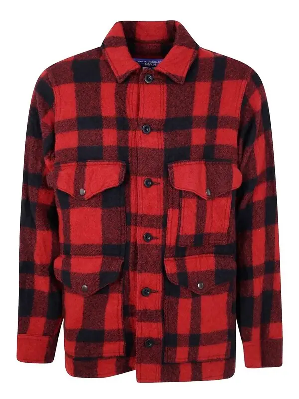 JUNYA WATANABE COMME DES GARCONS Shirt Jacket - Red