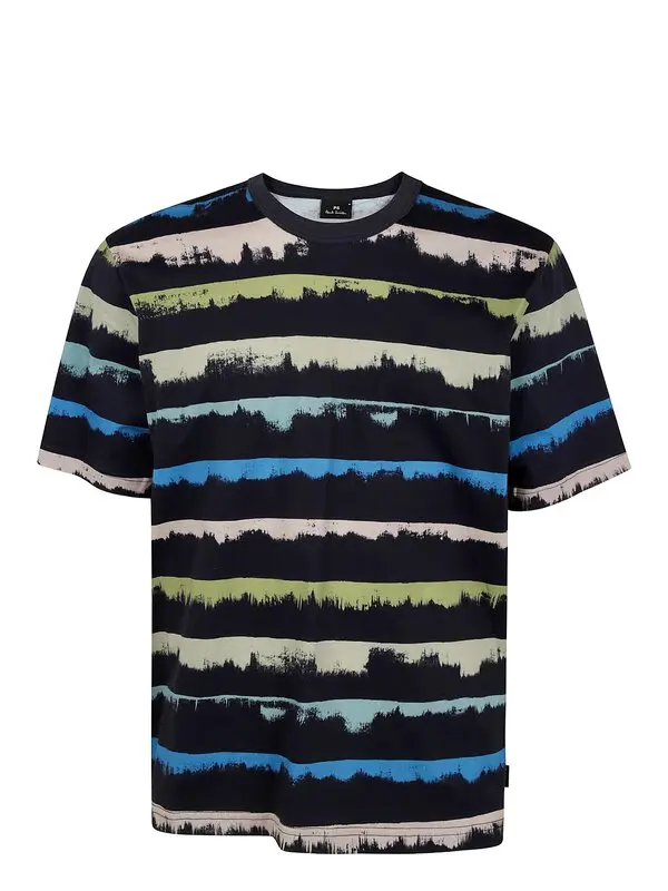 Paul Smith Casual Fit Short Sleeves T-shirt - Blue