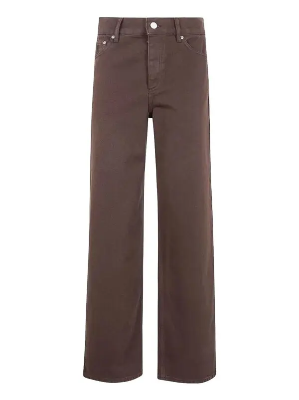 BY MALENE BIRGER Regular Fit Trousers - Brown