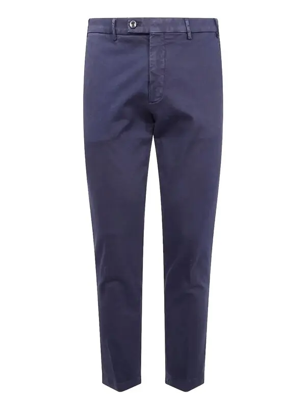MICHAEL COAL Capri American Pocket Trousers - Blue