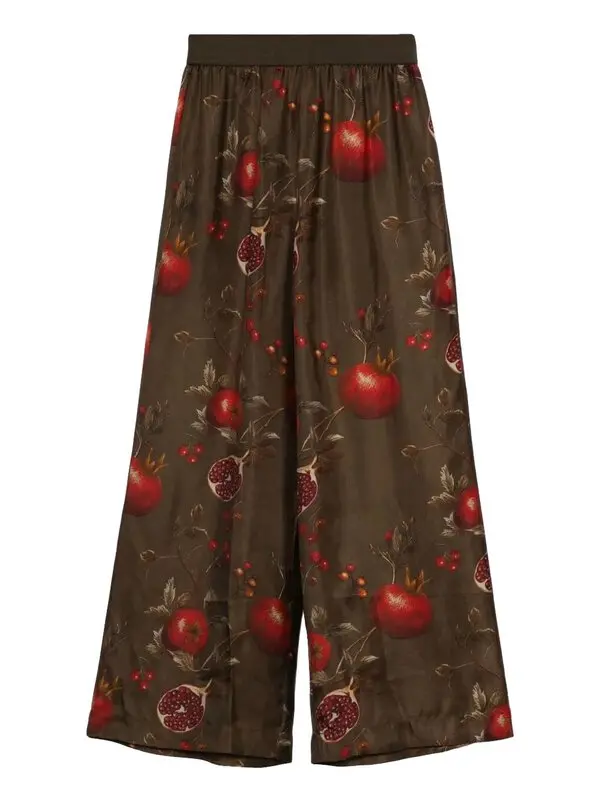 UMA WANG Moulay D172" Pansy Pants - Brown