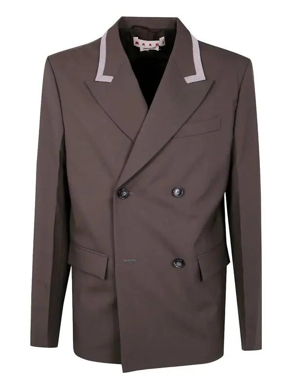 Marni Virgin Wool Jacket - Gray