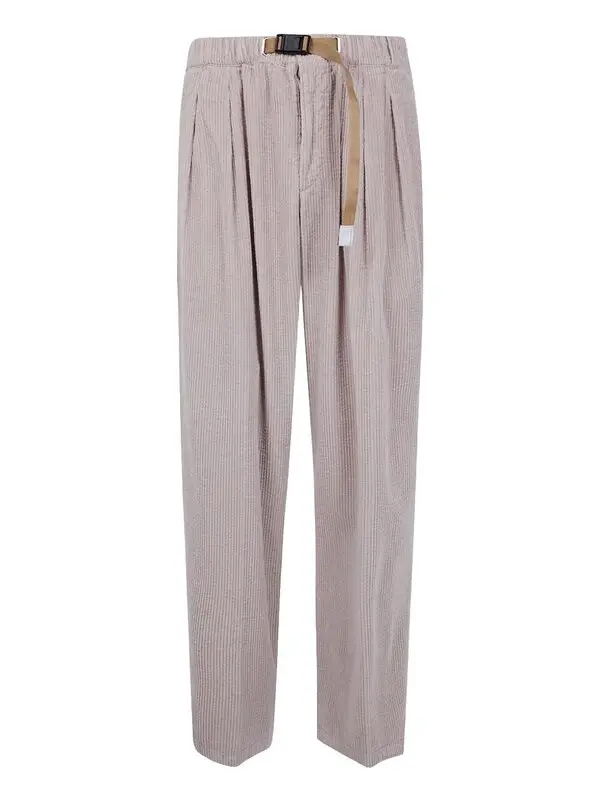 WHITE SAND Long Classic Trousers - Gray