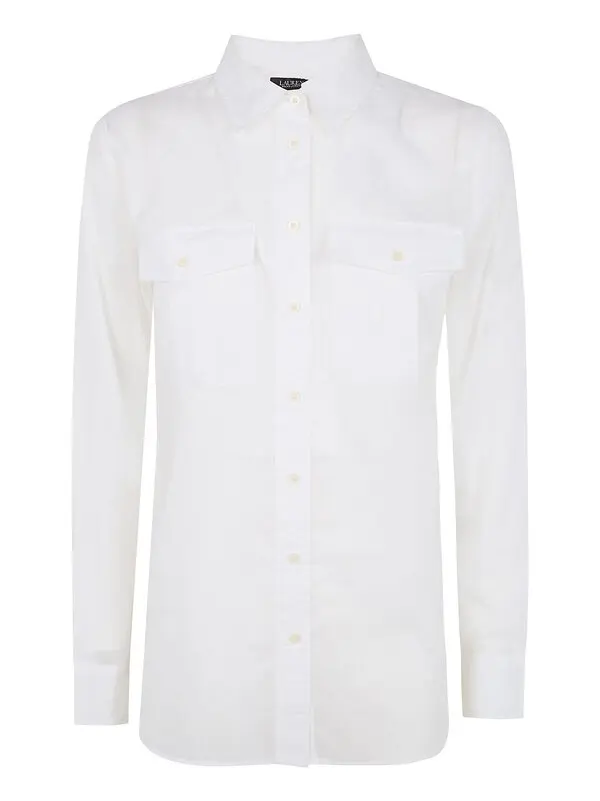 Ralph Lauren Courtenay Long Sleeve Shirt - White