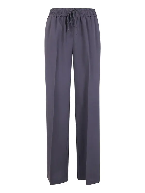 TWINSET Wide Leg Trousers - Black