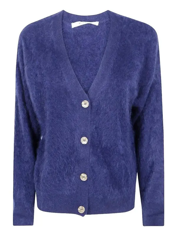 ABSOLUT CASHMERE Classic Cashmere Cardigan - Blue
