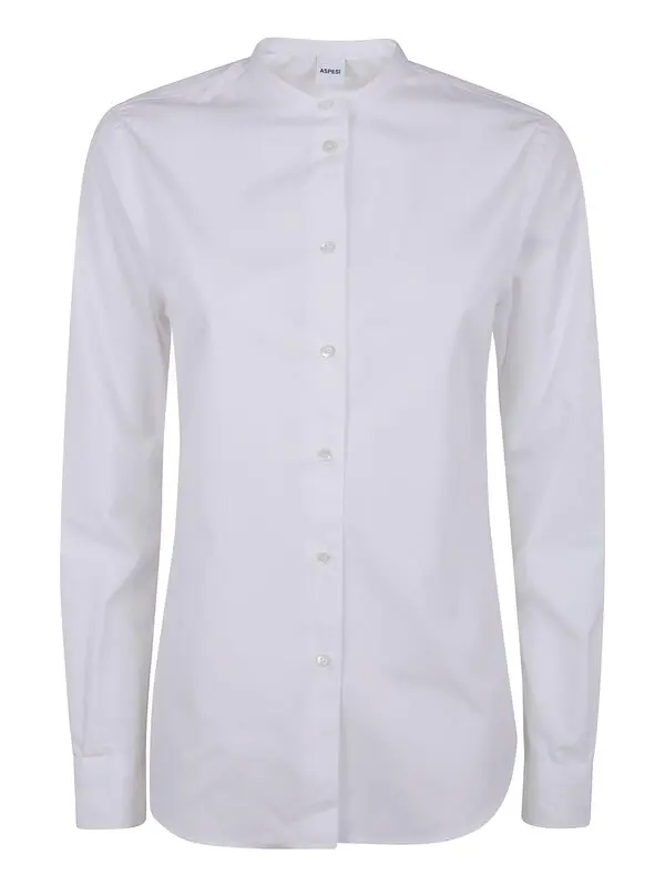Aspesi Mod.5416 Icons Cotton Shirt - White