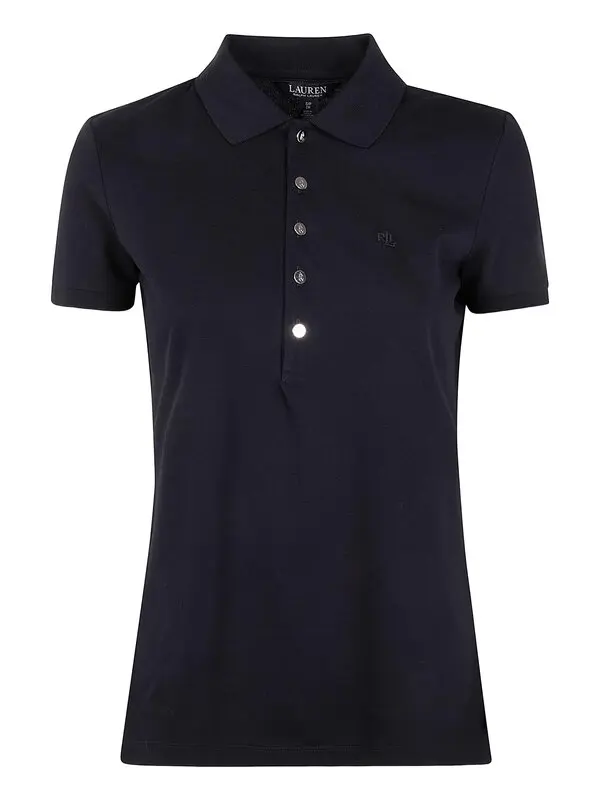 Ralph Lauren Kiewick Knit Polo Shirt - Black