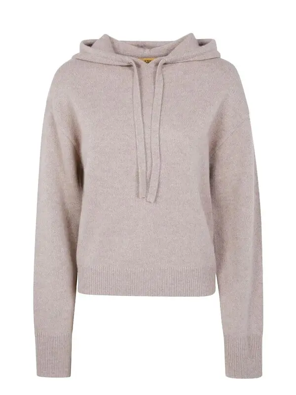 Guest In Residence Collegiate Cashmere Hoodie - Brown