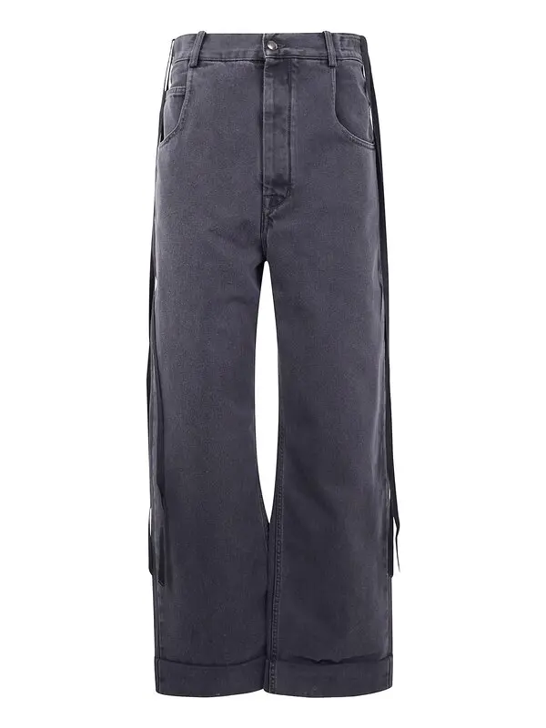 ANN DEMEULEMEESTER Kristel 5-pocket Comfort Trousers - Gray