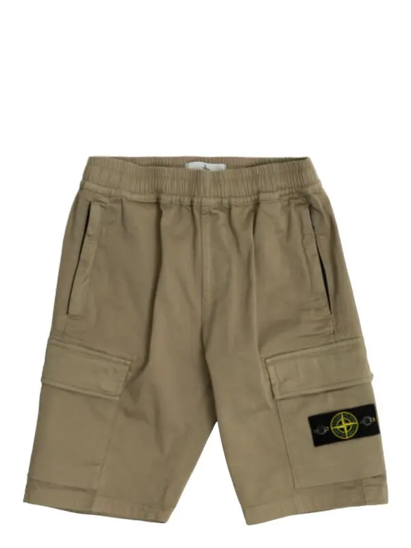 Stone Island Regular Bermuda Trousers - Beige