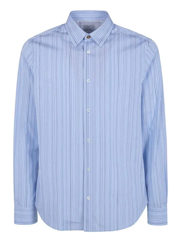 Paul Smith Sc Slim Fit Shirt - Blue