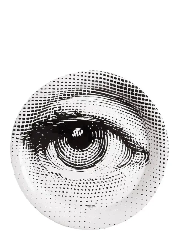 FORNASETTI Theme And Variations Eyes Details" Round Tray - Multi