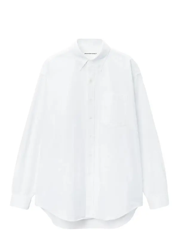 Alexander Wang Oversized Boyfriend Shirt - White