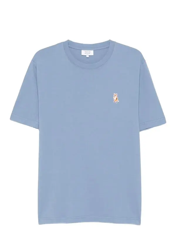 Maison Kitsuné Standing Fox Comfort Tee-shirt - Blue