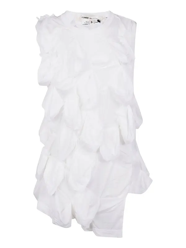 Comme Des Garçons Blouse - White