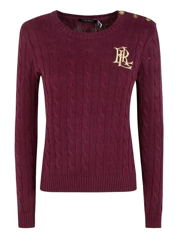 Ralph Lauren Montiva Long Sleeve Pullover - Brown