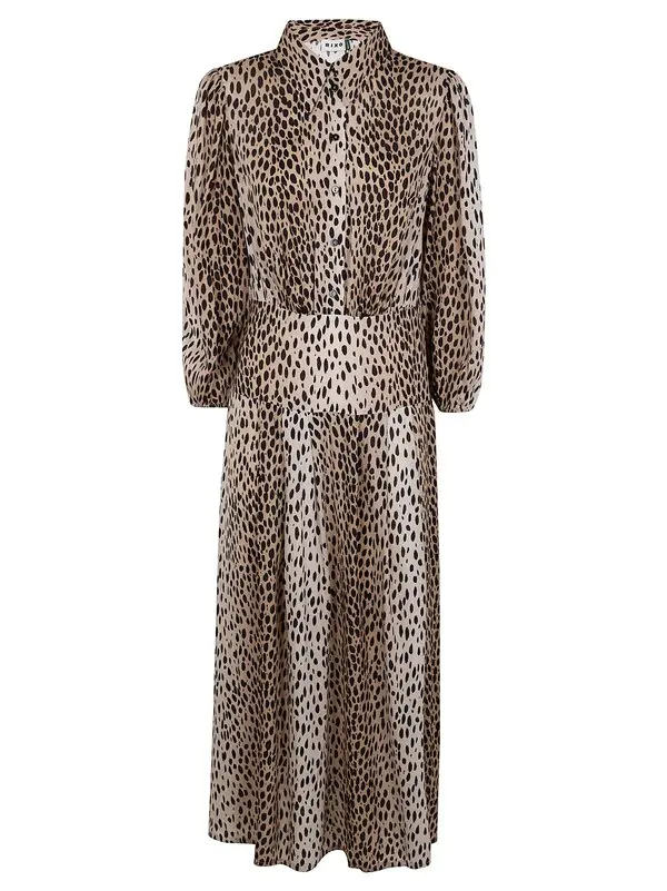 Rixo Izzy Antelope Spot Dress - Multi