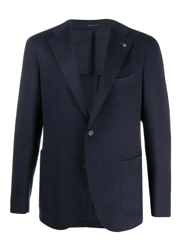 Tagliatore Cashmere Jacket - Blue