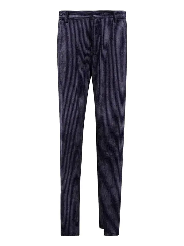 Emporio Armani Classic Chino Trousers - Blue