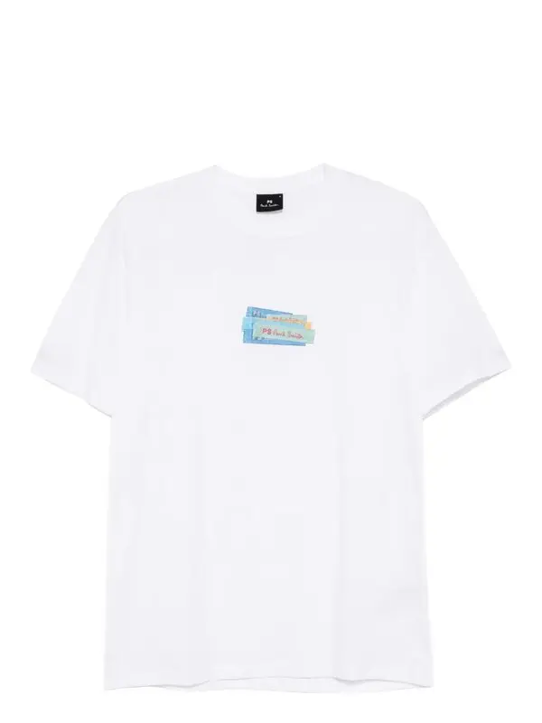 Paul Smith Regular Fit Short Sleeves T-shirt - White