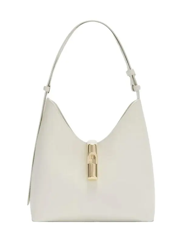 Furla Goccia Small Hobo Bag - White