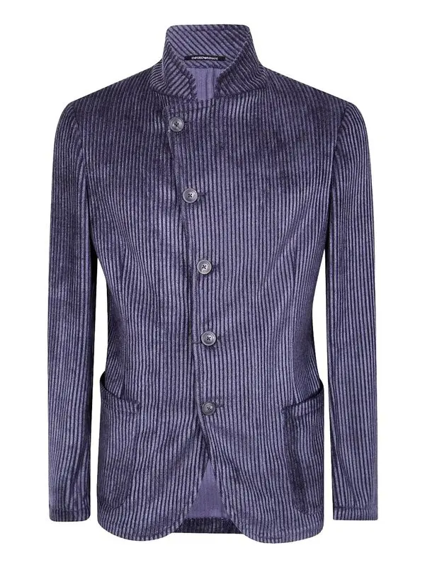 Emporio Armani Split Jacket - Blue