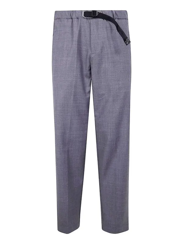 WHITE SAND Classic Long Trousers - Gray