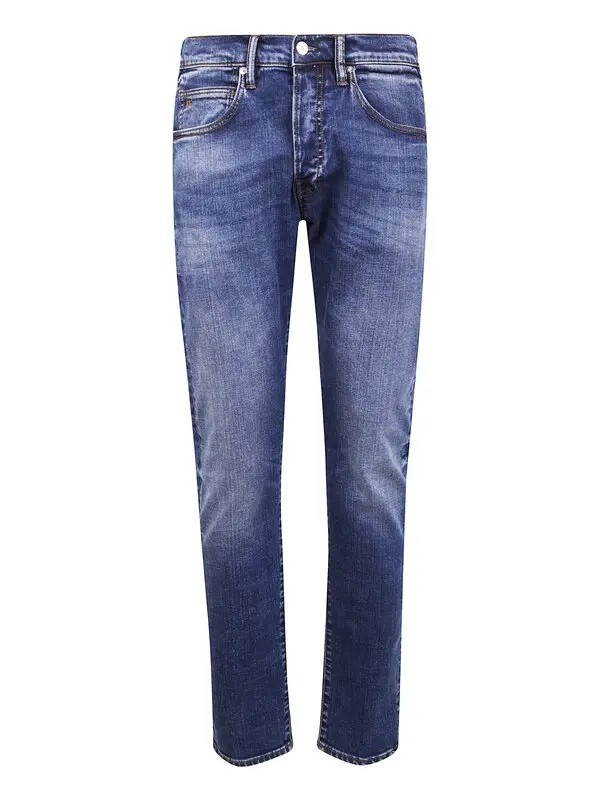 NINE:INTHE:MORNING Rock Skinny Jeans - Blue