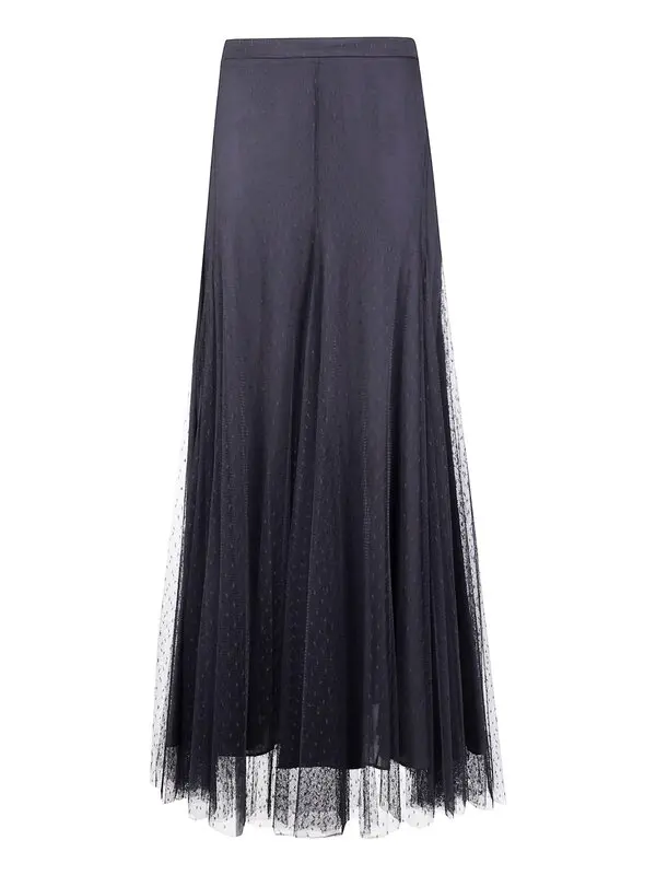 TWINSET Maxi Skirt - Black