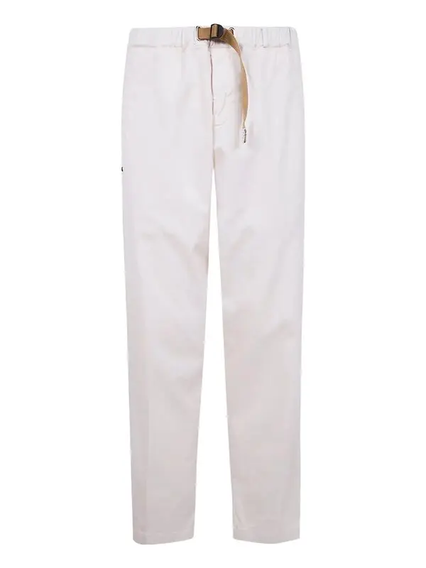 WHITE SAND Classic Trousers - White
