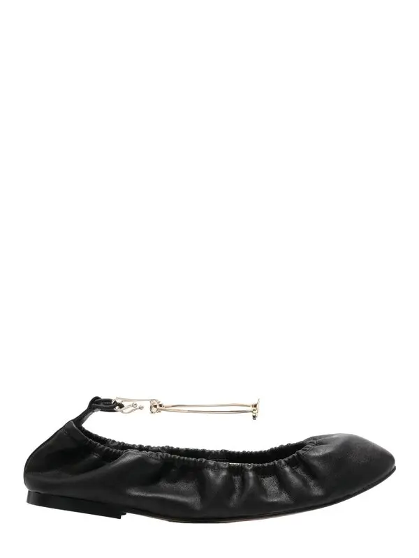 TWINSET Ballerina Shoes - Black