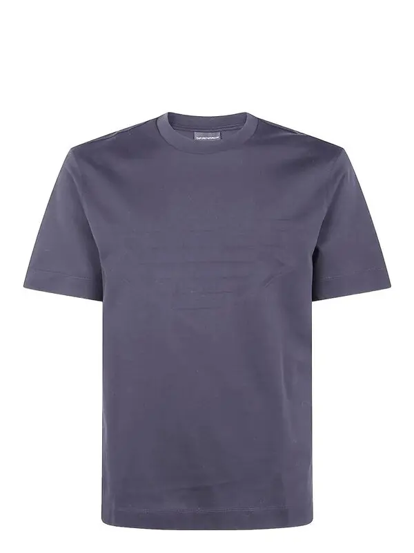 Emporio Armani Classic Short Sleeves T-shirt - Blue