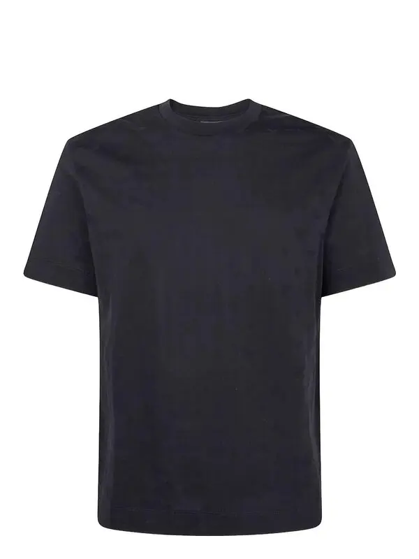 Emporio Armani Classic Short Sleeves T-shirt - Black