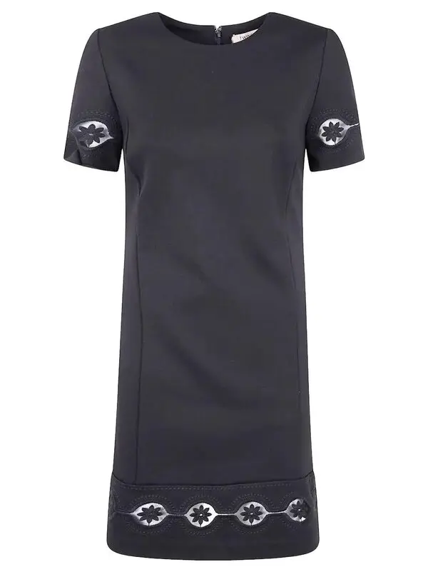 TWINSET Short Sleeve Dress - Black
