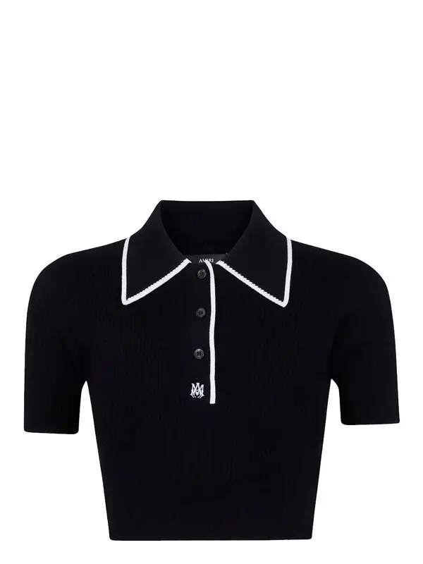 Amiri Polo Shirt - Black