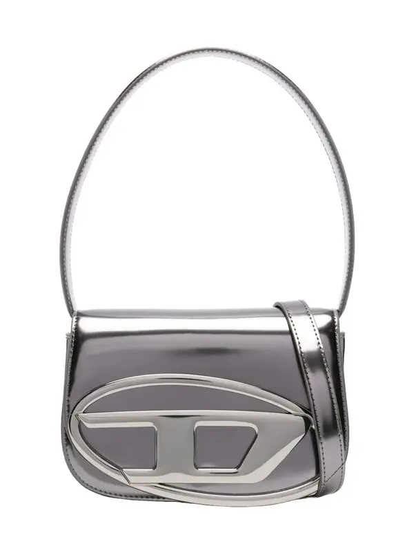 DIESEL 1dr Shoulder Bag - Metallic