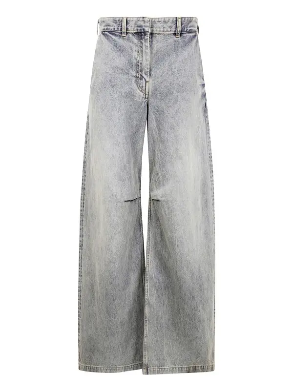 ENTIRE STUDIOS Wide-leg Denim Jeans - Blue