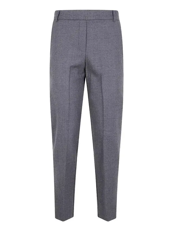 KILTIE Hugo Straight Leg Trousers - Gray