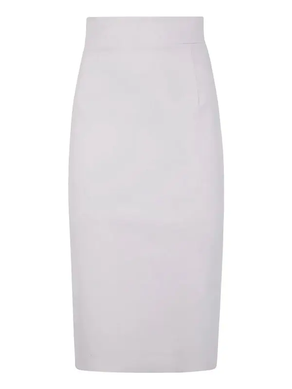Chiara Boni La Petite Robe Lumi' Jersey Skirt - White