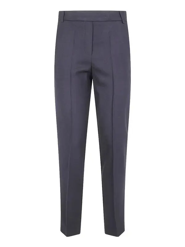 KILTIE Hugo Straight Leg Trousers - Black