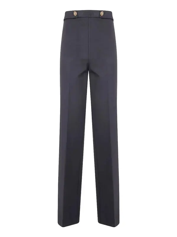TWINSET Wide-leg Trouser - Black