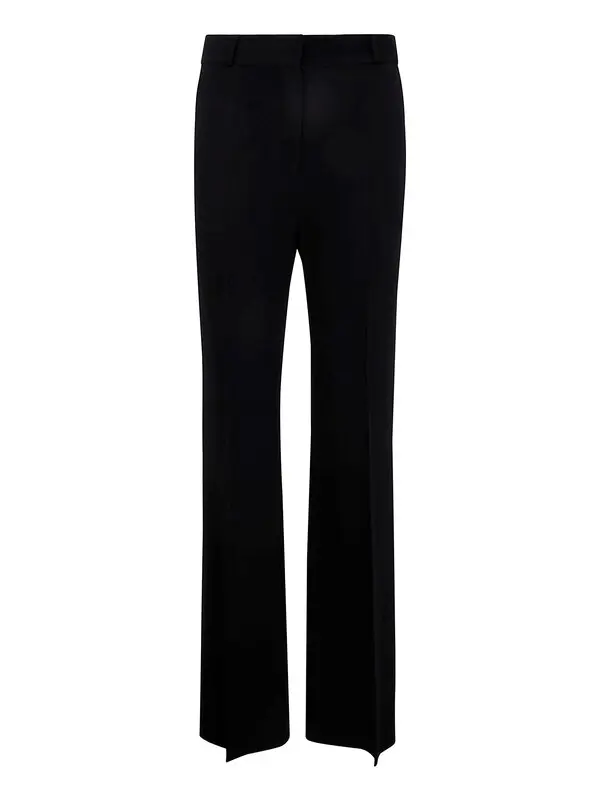 TOTEME Flared Evening Trousers - Black