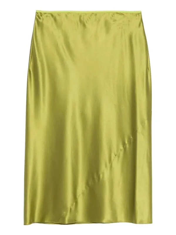 Dries Van Noten Sati Midi Skirt - Green